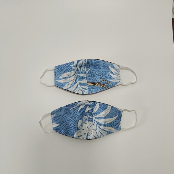 Other | 2 Pcs Handmade Hawaii Aloha Face Mask | Poshmark